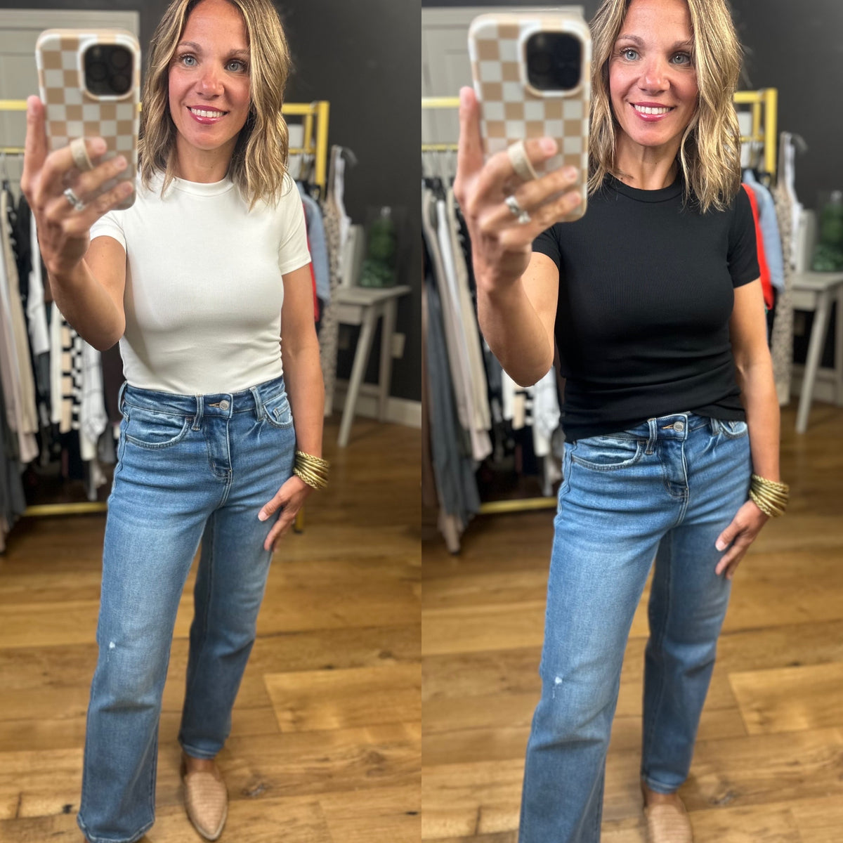 The Emily Basic Tee - Multiple Options – Anna Kaytes Boutique
